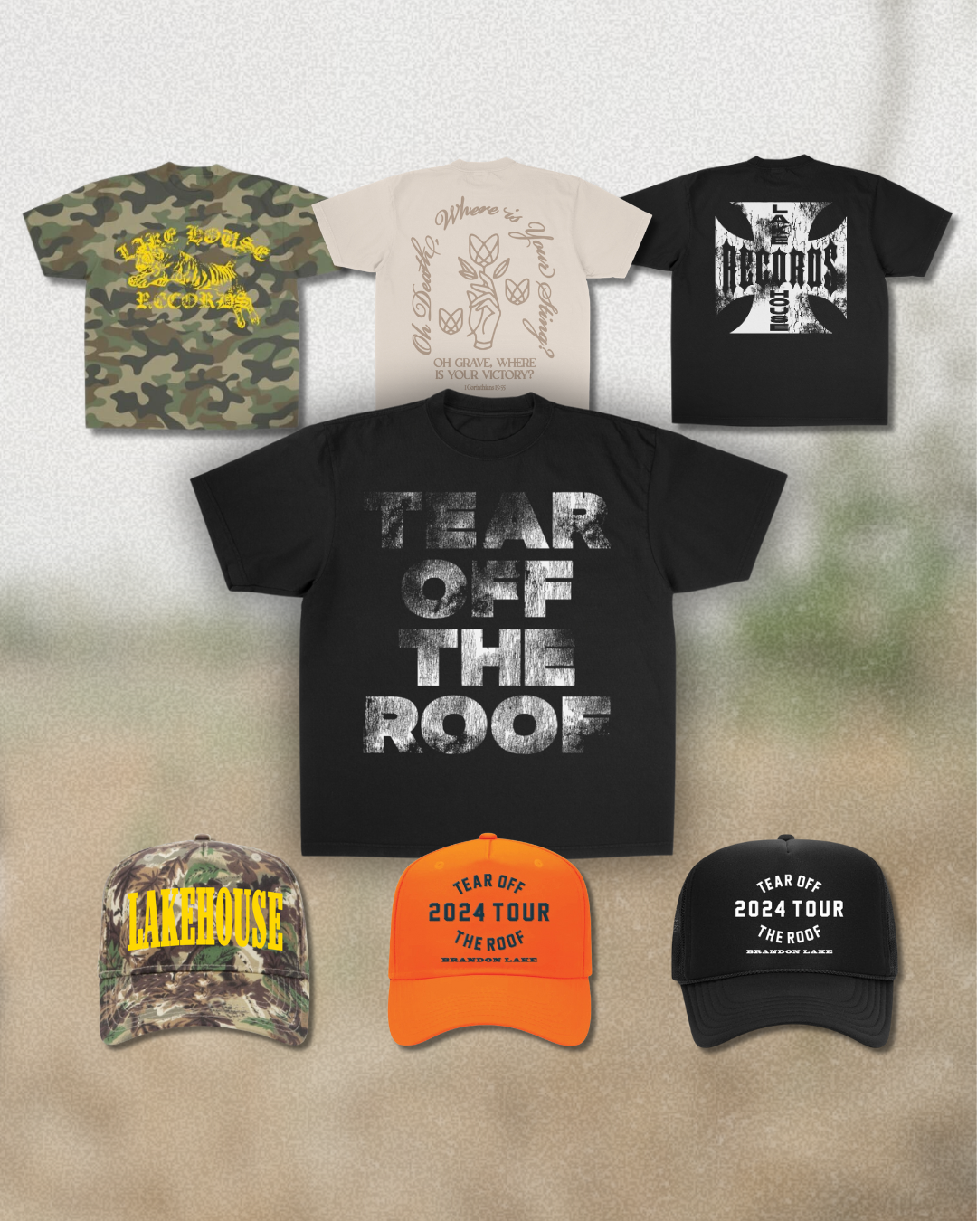 Tear Off The Roof Collection | Official Merch | Brandon Lake